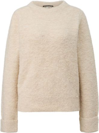 QS by s.Oliver Damen 2173123 Boucl&eacute; Pullover, 02W0, XS