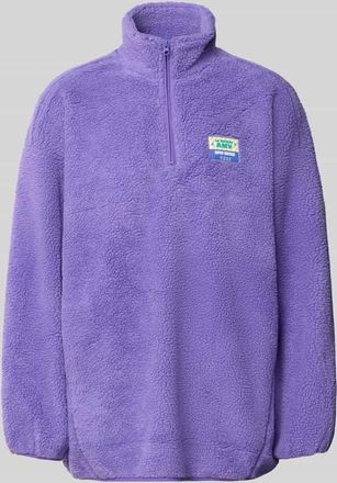 American Vintage Oversized Pullover mit Stehkragen Modell HOKTOWN