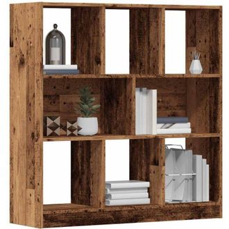 vidaXL Biblioth&egrave;que vieux bois 97,5x29,5x100 cm bois ding&eacute;nierie Vidaxl