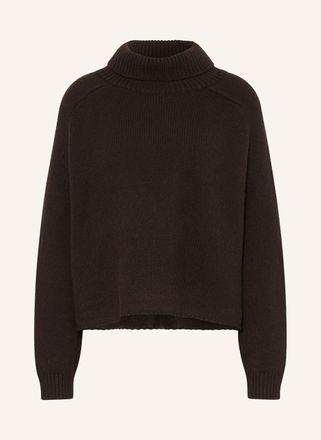 Juvia Rollkragenpullover Rike braun