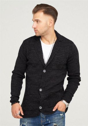 Behype. Strickjacke FELIAN mit modischem Reverskragen