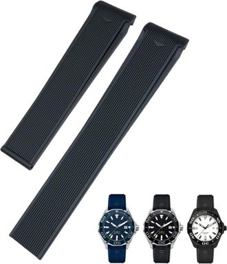 Generic 20 mm 22 mm Gummi-Silikon-Uhrenarmband passend f&uuml;r AQUARACER 300 WAY201A WAY211C Zubeh&ouml;r in China hergestellt