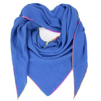 Glamexx24 XXL Schal f&uuml;r Damen & Herren, Baumwollschal mit Farbverlauf an der Naht. Winterschal, Sehr warm und weich auf der Haut Made Italy