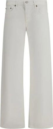 A Gold E Femme, Jeans, Blanc, Taille: W30 Cotton Jeans Denim