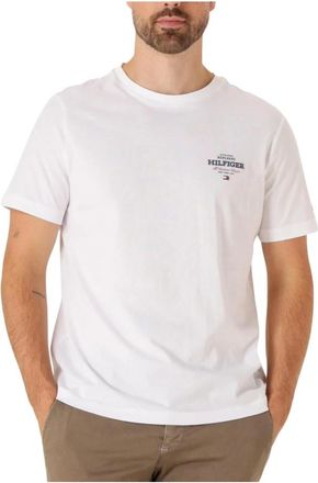 Tommy Hilfiger Herren, Oberteile, Wei&szlig;, MGr&ouml;&szlig;e