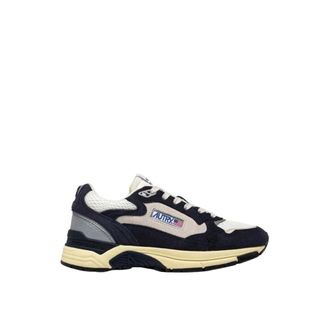 Autry Homme, Chaussures, Bleu, Taille: 41 EU Baskets Bleu et Argent avec Mat&eacute;riaux Uniques