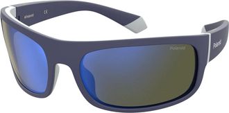 Polaroid Homme, Accessoires, Bleu, Taille: 66 MM PLD 2125/S Lunettes de soleil