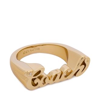 Coach Ring Coach 37557624 Goldfarben