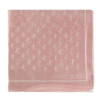 Jimmy Choo London Seidenschal - - Accessories - Damen - Rosa - ONE SIZE