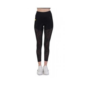 Emporio Armani 7 Clear Logo Jersey Leggings - - Trousers - Damen - Schwarzk - M