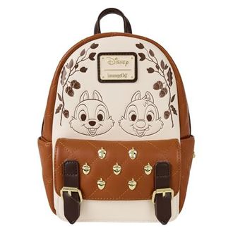 Loungefly Disney Chip and Dale Mini sac &agrave; dos matelass&eacute;