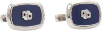HUGO BOSS Manschettenkn&ouml;pfe mit Emaille-Einlage - - Accessories - Herren - Blau - ONE SIZE