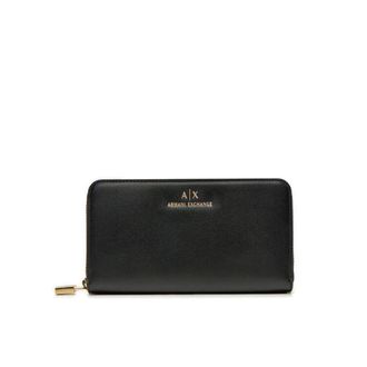 A|X Armani Exchange Femme, Accessoires, Noir, Taille: ONE Size Portefeuilles et porte-cartes