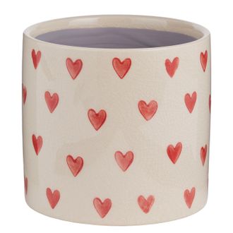Butlers Blumen&uuml;bertopf Hearts & Flowers