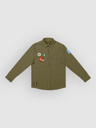 THE DUDES Campfire Chemise vert