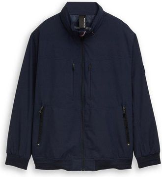 Tom Tailor Outdoorjacke Jacken Plus Size - Blouson Jacke mit verstaubarer Kapuze