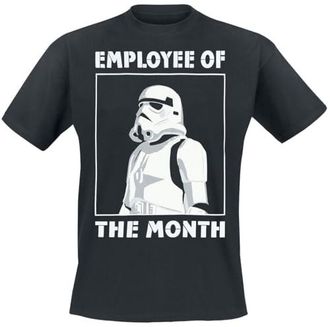 Star Wars Stormtrooper - Employee of The Month Homme T-Shirt Manches Courtes Noir XXL