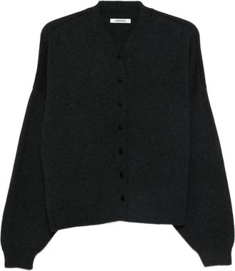 CORDERA cardigan en laine mérinos - Gris