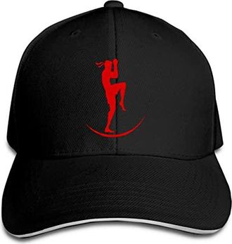 Hdadwy Muay Thai Unisexe Casquette de Baseball Sandwich Cap Hip Hop Trucker Cap Classique Courbe Bord Golf Sport Chapeau pour Hommes Femmes