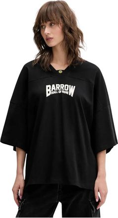 Barrow Baumwoll-T-Shirt - - Tops - unisex - Schwarzk - S