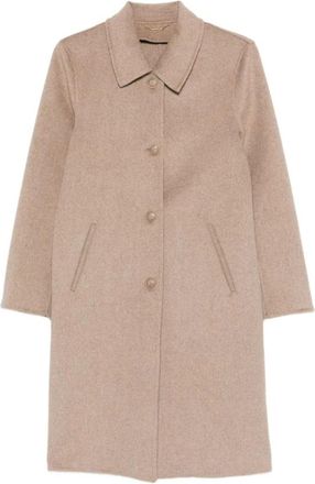 Seventy Femme, Manteaux, Brun, Taille: 42 FR Manteau crois&eacute;