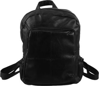 BESTONZON Paquet &agrave; Dos de Voyage Femme Noir en Polyester L&eacute;ger et Grosse Capacit&eacute; Paquet &agrave; Dos pour Ordinateur Portable pour Randonn&eacute;e &Eacute;cole et Usage Quotidien