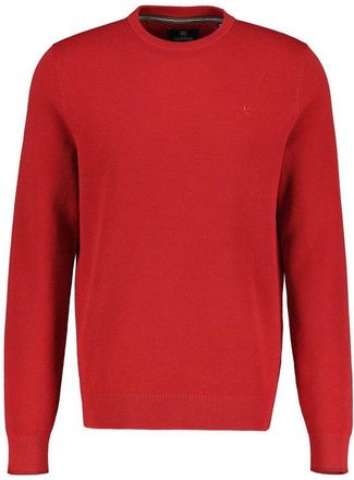 Lerros Rundhalspullover mit Logo-Stickerei