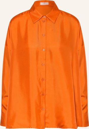 Riani Riani Hemdbluse Aus Seide orange