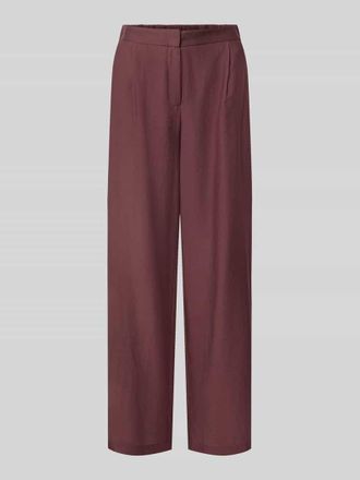 Jake*s Wide Leg Weite Hose aus Lyocell-Mix mit Woll-Anteil Modell P076