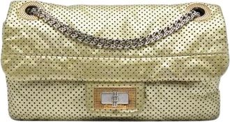 Chanel Sac bandouli&egrave;re perfor&eacute; doccasion - Femme - Pre-owned - Jaune - Taille: ONE Size