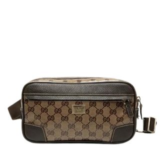 Gucci Sac banane en PVC GG Crystal Pre-owned - Femme - Pre-owned - Beige - Taille: ONE Size