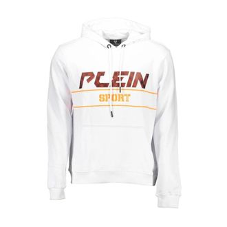 Plein Sport Strick-Kapuzenpullover - - Sport - Herren - Wei&szlig; - 2XL