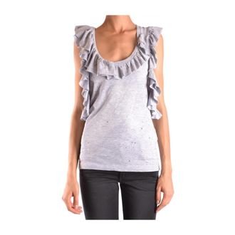 Dsquared2 Stylishe Tops f&uuml;r Frauen - - Tops - Damen - Grau - M