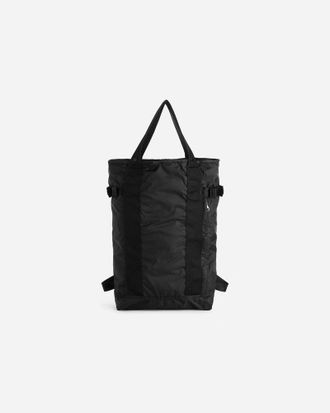 Arket Verstaubarer 2-Wege-Rucksack -Schwarz