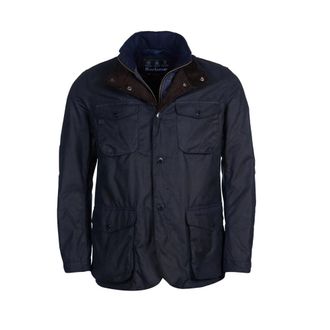 Barbour Blaue M&auml;ntel mit Steppweste - - Jackets - Herren - Blau - L