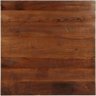 vidaXL vidaXL Dessus de table 90x90x3,8 cm carr&eacute; bois massif de r&eacute;cup&eacute;ration