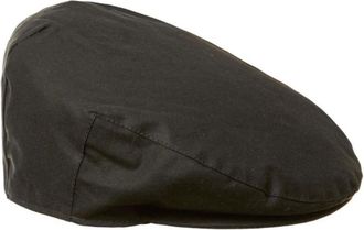 Barbour Homme, Accessoires, Brun, Taille: M Casquette Plate en Coton Ciré avec Oreillettes Tartan