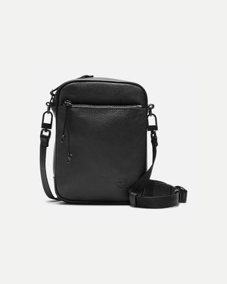 Timberland Tuckerman Umh&auml;ngetasche aus Leder in Schwarz, Schwarz