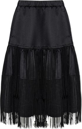 Comme Des Gar&ccedil;ons Femme, Jupes, Noir, Taille: 40 FR Jupe &Eacute;vas&eacute;e