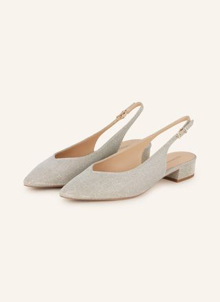 Peter Kaiser Slingpumps Napoli gold