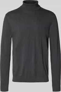 Selected Rollkragenpullover mit gerippten Abschlüssen