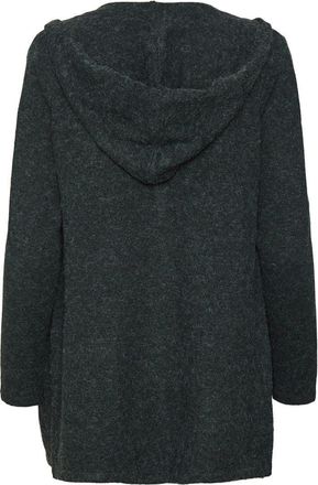 Vero Moda Damen Vmdoffy Ls Open Hood Vest Ga Noos Strickjacke, Pine Grove, XS EU