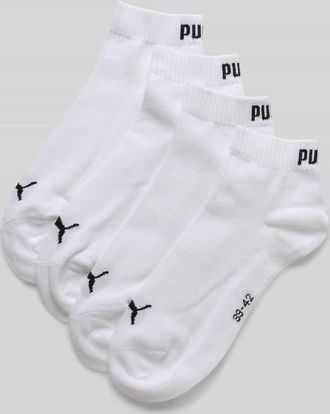 Puma Sneakersocken mit Logo im 4er-Pack