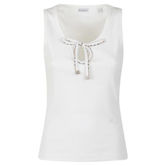 Burberry Femme, Tops, Blanc, Taille: 40 FR Tierra Tank Top