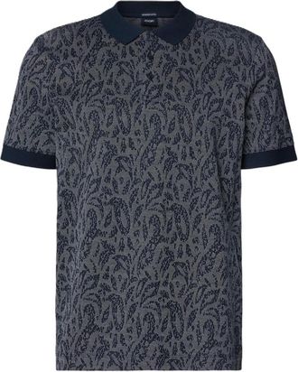 Joop Homme, Tops, Bleu, Taille: XL Polo avec motif graphique