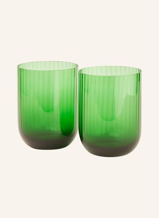 Dolce & Gabbana Dolce & Gabbana Casa 2er-Set Trinkgl&auml;ser Carretto gruen