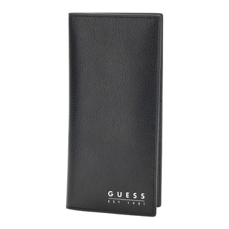 Guess Portefeuille en cuir - Homme - Accessoires - Noir - Taille: ONE Size