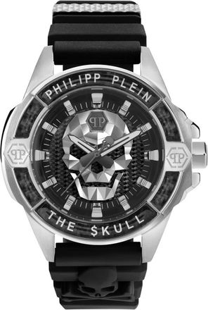 Philipp Plein Homme, Accessoires, Noir, Taille: ONE Size The $kull Carbon Fiber 44mm