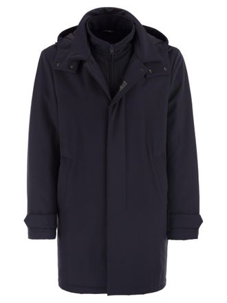 Fay Morning Coat Voyage &agrave; Jersey Stretch