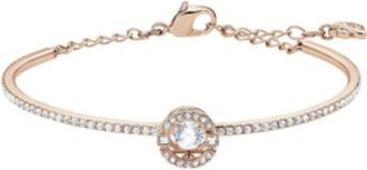 Swarovski Sparkling Dance Bangle Round - - Accessories - Damen - Rosa - ONE SIZE